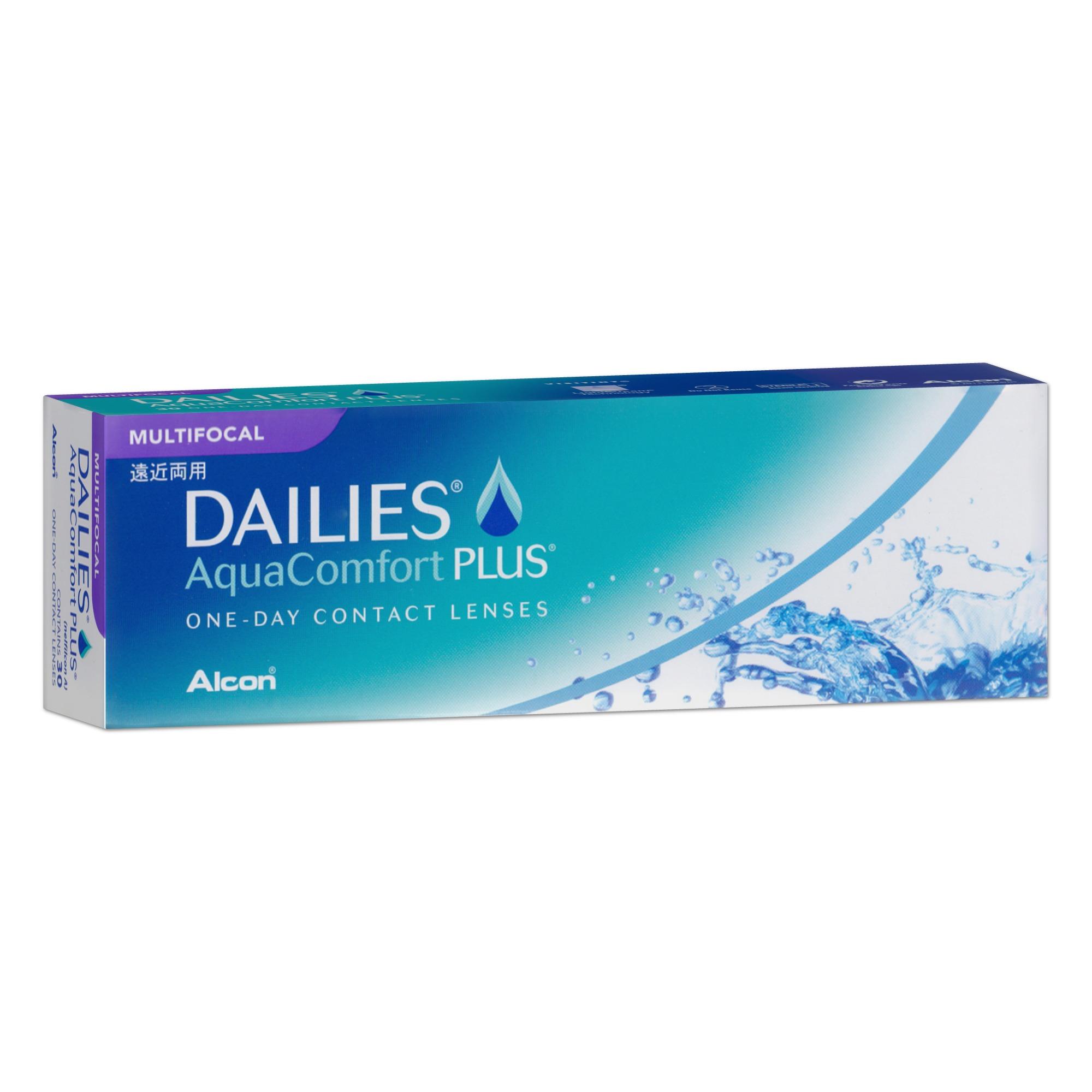Dailies AquaComfort Plus Multifocal 30er-Pack Addition MED(MAX ADD+2,00)